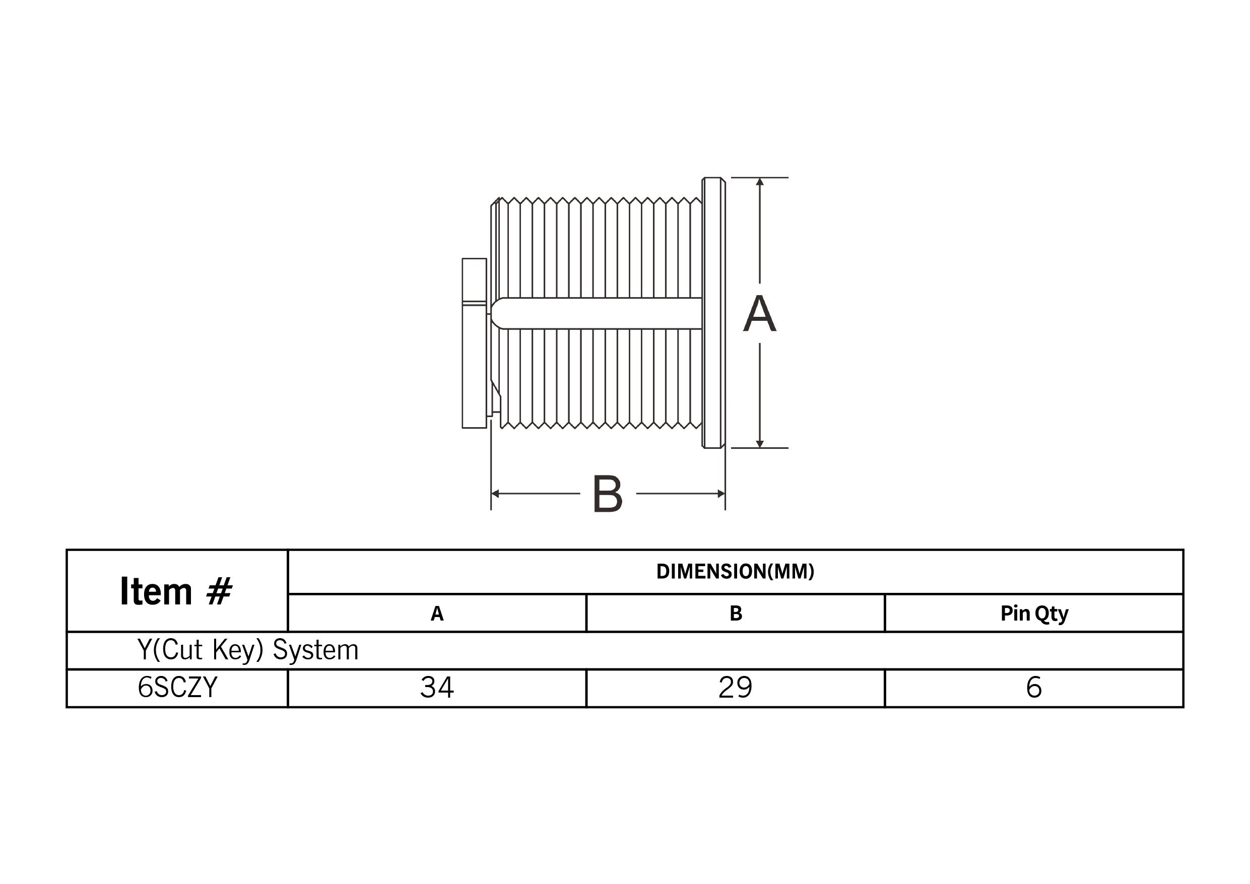 Screw-In Cylinder 6SCZY Series